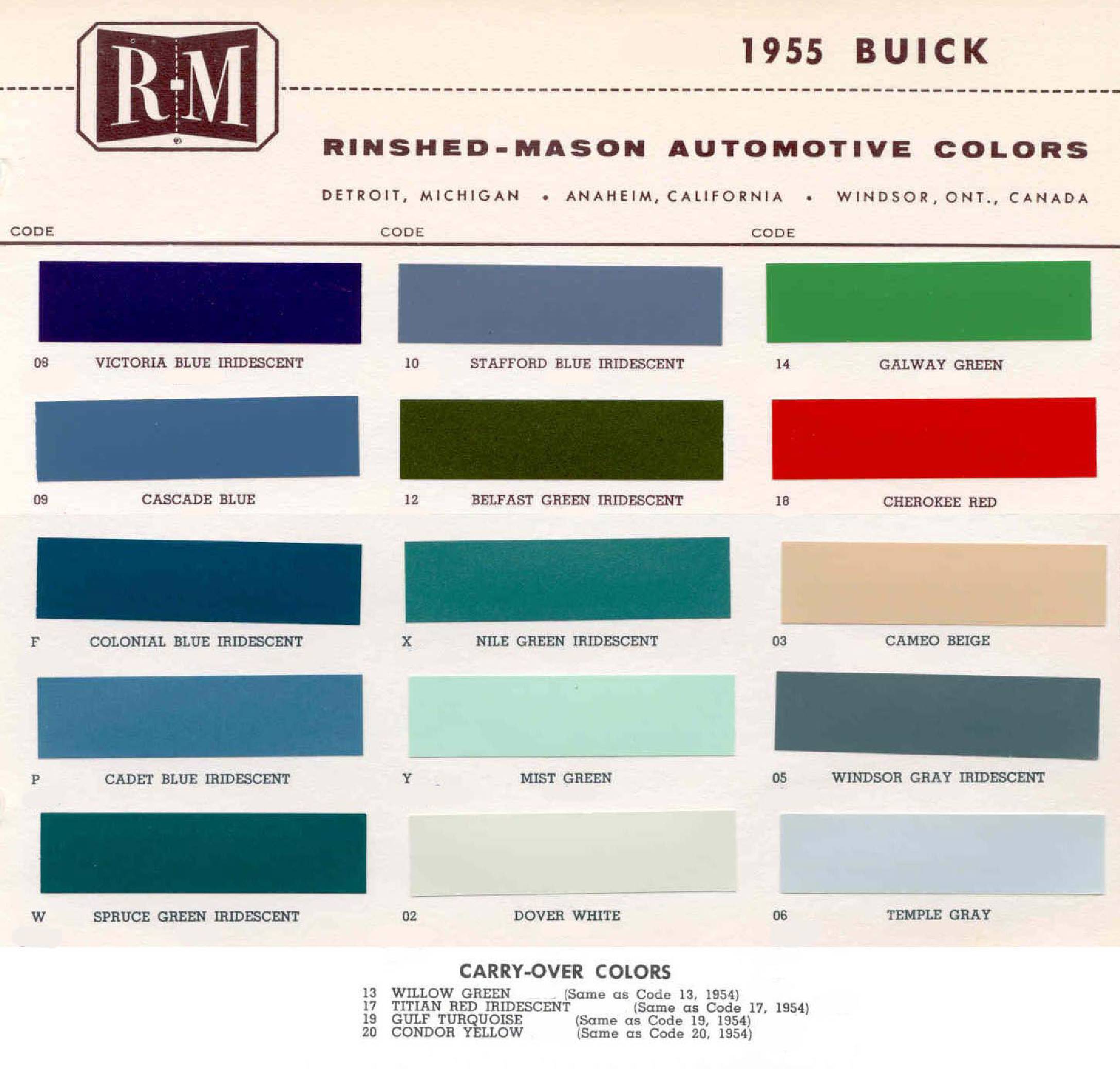 1955 Buick - Vintage Paint