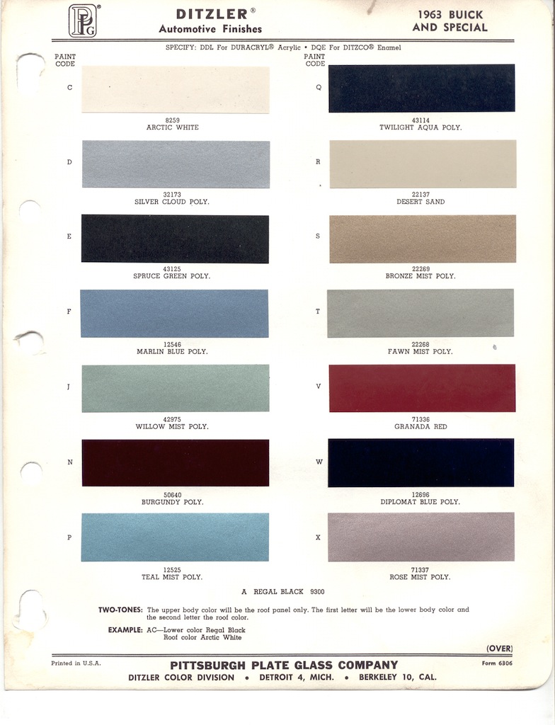 1963 Buick - Vintage Paint
