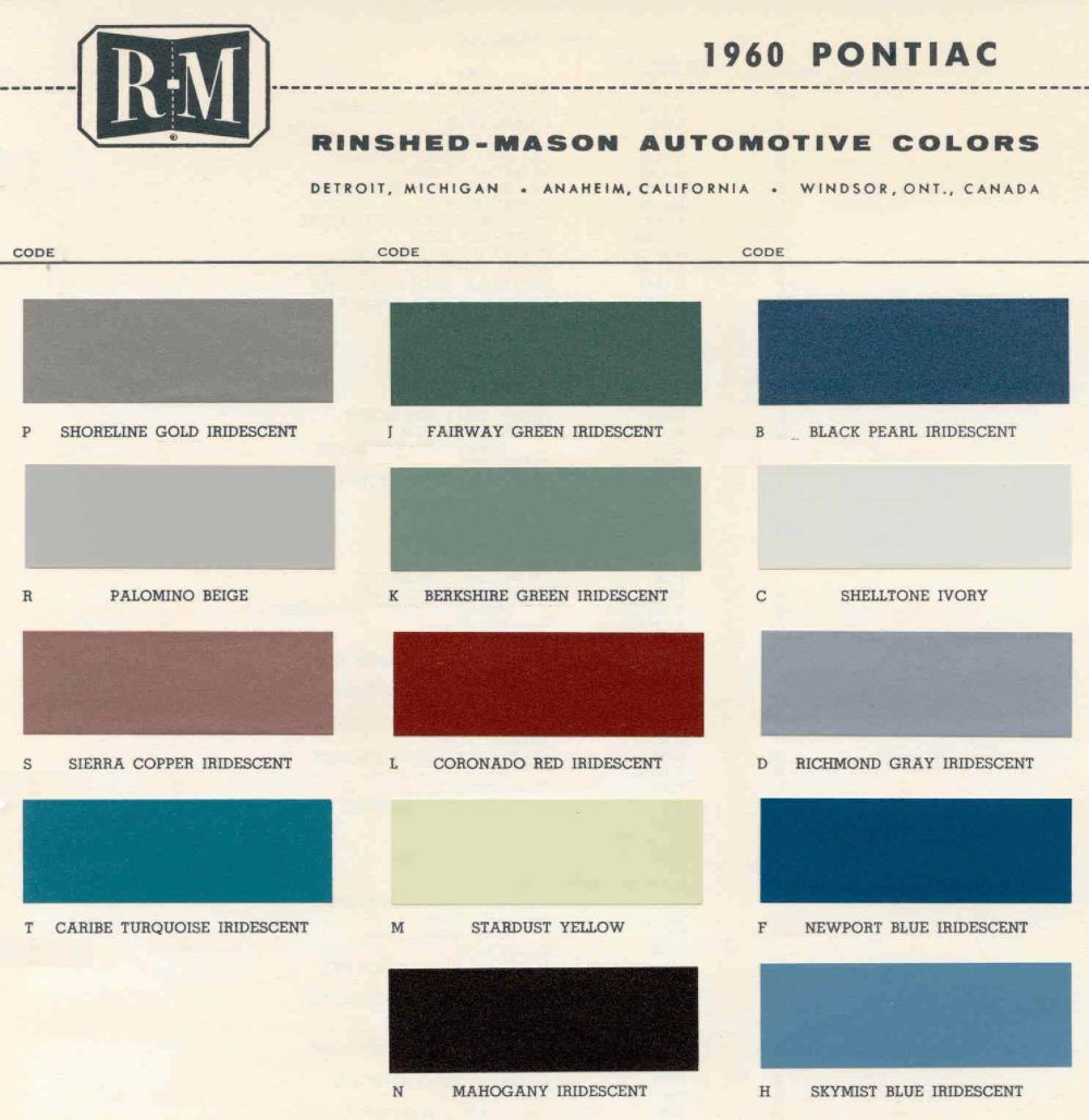1960 Pontiac - Vintage Paint
