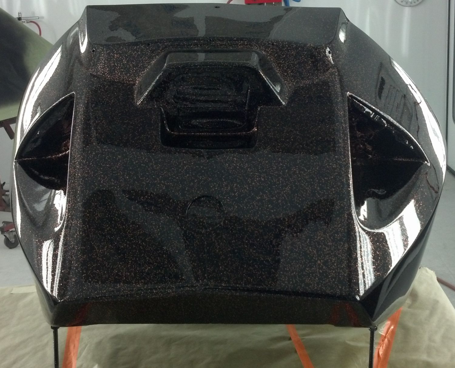 How to Metal Flake with Automotive Clear Coat - Vintage Paint